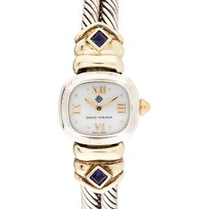 David Yurman | Accessories | David Yurman 4k Gold Sterling Silver Watch ...